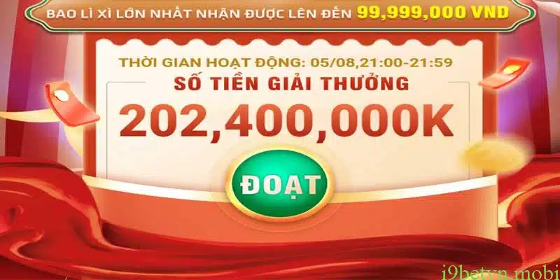 Khuyến mãi rình rang và thường xuyên tại i9bet sẽ không khiến bạn thất vọng